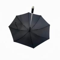 China 23 Inch 190T Pongee Auto Open Golf Umbrella with Fiberglass Frame and EVA Handle for sale