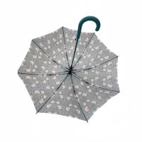 China Customized Windproof Golf Umbrellas with 8 Ribs and Fiberglass Shaft for sale