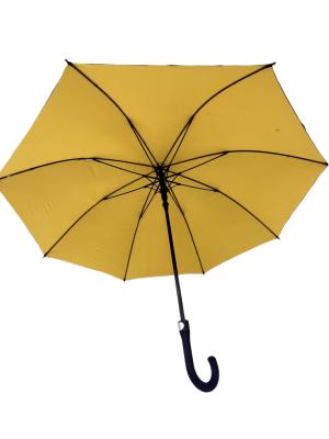 China Auto Open Close Umbrella 27 Inch Fiberglass Shaft Windproof Golf Umbrella for sale
