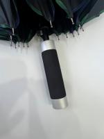 China 25 Inch Compact Golf Umbrella 16 Ribs Windproof Stick Umbrella with EVA Handle 130cm Coverage for sale