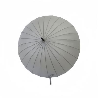 China Windproof Compact Golf Umbrella 96cm Closed 130cm Open 8 Ribs Pongee for sale