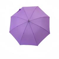 China Stay Dry 23 Inch Straight Wooden Handle Umbrella 8 Ribs Windproof Auto Open for sale