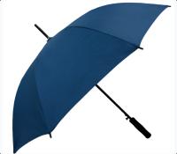 China Auto Open Manual Close 25 Inch Full Fiberglass Golf Umbrella with Transparent Window 190T Pongee for sale