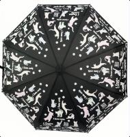 China Custom Logo 21 Inch Windproof Stick Umbrella Magic Color Changing When Wet Pongee for sale