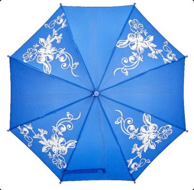 China 21 Inch Three Fold With Magic Umbrella Fabric That Changes Color When Exposed To Water for sale