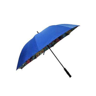 China Compact Golf Umbrella 96cm Closed Length 130cm Open Diameter 8 Ribs Windproof for sale