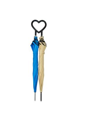 China 21 Inch Crutch Umbrella Windproof Waterproof Metal Frame Custom Logo for sale