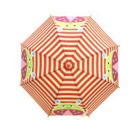 China Customized Cartoon Design Kids Compact Umbrella POE Fabric Insect Printing for sale