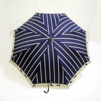 China Kids Compact Umbrella 90cm Chrome Plated Steel Shaft Pongee Fabric UV Protection for sale