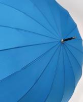 China 29 Inch Compact Golf Umbrella 190T Pongee Fabric Fiberglass Frame 16 Ribs Custom Logo for sale