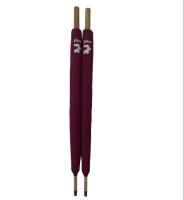 China Windproof Burgandy Golf Parasol  Compact Golf Raincoat With Bamboo Handle for sale