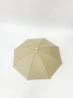 China Hands-Free Head Umbrella 14 Inches Waterproof Pongee Fabric for sale