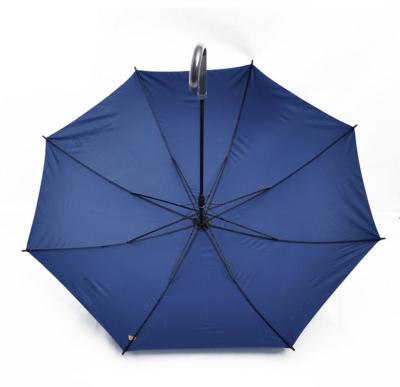 China Custom Auto Open Stick Umbrella 23 Inch 8 Ribs 190T Pongee Windproof for sale