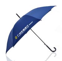 China 23 Inch Auto Open Stick Umbrella 190T Pongee Fabric Metal Shaft B2B Custom for sale