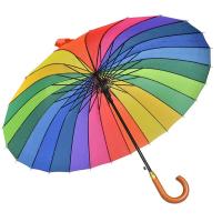 China Water-Resistant UV Protection Auto Open Stick Umbrella with Quick Deployment for All Weather for sale