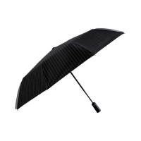 China 5 Fold Compact Umbrella Pongee Fabric Plastic Handle 6 Ribs Manual Open for sale