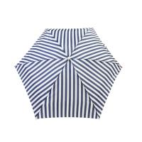 China 5 Fold Compact Umbrella 6 Ribs Pongee Fabric Lightweight Windproof Rain Protection for sale