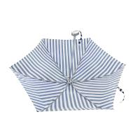 China 5 Fold Compact Umbrella 6 Ribs Pongee Fabric Lightweight Windproof Rain Protection for sale