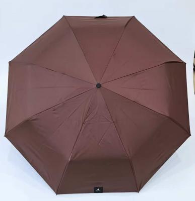 China Auto Open Stick Umbrella 97cm 190T Pongee Fiberglass Ribs 8K Windproof for sale