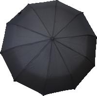 China Large Automatic Travel Umbrella 103cm Open Diameter Fiberglass Ribs Reflective Edge Trim for sale