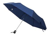China 21 Inch 8 Ribs Auto Open Close Travel Umbrella 103cm Weatherproof Pongee Fiberglass for sale