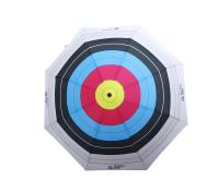 China Foldable Golf Umbrella 130cm Open Diameter Pongee Fabric Fiberglass Shaft Arrow Target for sale