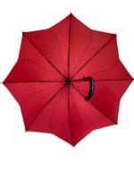 China 23 Inch Straight Petal Shaped Umbrella Full Fiberglass Frame UPF 50 for sale