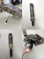 China LED Lighted Auto Open/Close Safety Umbrella with Reflective Strip for Night Visibility for sale