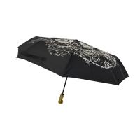 China Foldable Umbrella 8 Ribs 27cm Closed Length Auto Open Close Compact Travel Umbrella for sale