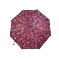 China UP3001 Foldable Umbrella Auto Open Close 27cm Compact Waterproof with Carrying Case for sale