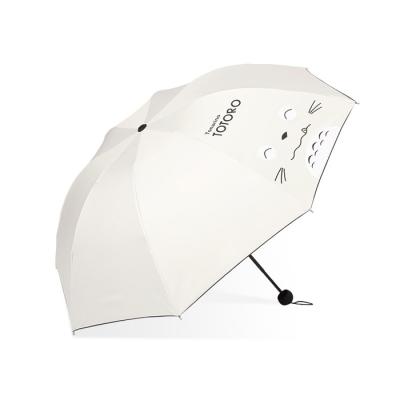 China Foldable Umbrella 8 Ribs Compact 27cm Auto Open Close Waterproof Travel Rain Sun Protection for sale