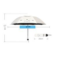China Foldable Umbrella 8 Ribs Compact 27cm Auto Open Close Waterproof Travel Rain Sun Protection for sale