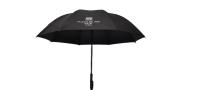 China Auto Open Stick Umbrella 23 Inch Fiberglass Frame Durable Polyester Fabric for sale