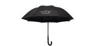 China Auto Open Stick Umbrella 23 Inch Fiberglass Frame Durable Polyester Fabric for sale