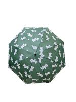 China 23 Inch Auto Open Stick Umbrella Fiberglass Frame Steel Shaft 8 Ribs One Year Warranty for sale
