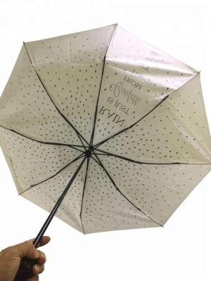 China Manual Close Travel Umbrella 105cm Open Diameter 11 Inch Folded Length Aluminum Frame for sale