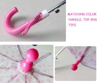 China Kids Compact Umbrella 19 Inch Open Diameter Less Than 90 cm Plastic Handle Metal Frame for sale