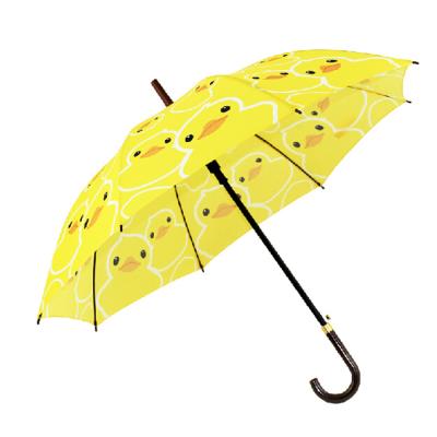 China Customizable Kids Compact Umbrella 19 Inch Polyester Pongee Cartoon Design for sale