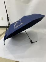 China 21 Inch 3-Fold Auto Open Close Umbrella Pongee Fabric Digital Print Horse Pattern for sale