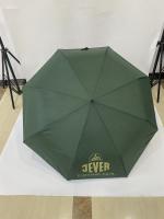 China 21 inch 3 Fold Auto Open Close Umbrella Pongee Fabric Digital Printing 8 Ribs for sale