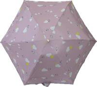 China LX2605 6-Rib Windproof 5-Fold Manual Umbrella Black Coated Canopy Custom Printing Business Gift for sale