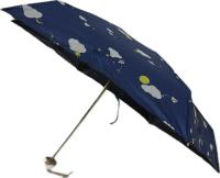 China LX2605 6-Rib Windproof 5-Fold Manual Umbrella Black Coated Canopy Custom Printing Business Gift for sale