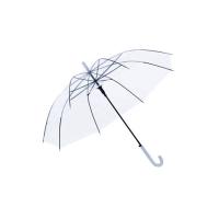 China 23 Inch Transparent Rain Umbrella with Metal Shaft Durable Clear Canopy for Men Women Custom Logo for sale