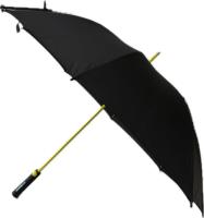 China 27 Inch 8 Rib Fiberglass Semi Automatic Golf Umbrella UV Waterproof Custom Logo for sale