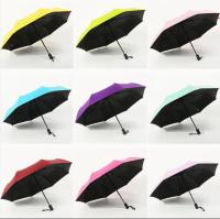 China Windproof UPF50+ Waterproof Foldable Umbrella 8 Ribs Fully Automatic for Commute Travel for sale