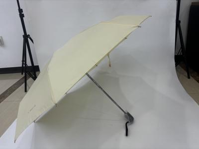 China Custom Print Mini Pocket Aluminum Bone 4 Fold 8K Umbrella Auto Open Close Non Slip Grip for sale