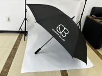 China Manufacturers Semi-automatic Open 30 Inch Extra-Large Oversize Double Canopy Vented Windproof Waterproof Golf Umbrella with Logo for sale