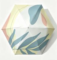 China Fashion Design Windproof Girl Portable Sunny & Rainy Protection Manual Three Folding Umbrella Daily Travel for sale