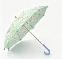 China Cute Cartoon Kids Straight Umbrella Safe Round Tips Waterproof Children Rain Parasol for Boys Girls Outdoor Use for sale