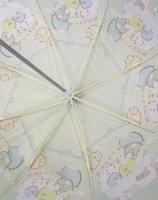 China Cute Cartoon Kids Straight Umbrella Safe Round Tips Waterproof Children Rain Parasol for Boys Girls Outdoor Use for sale